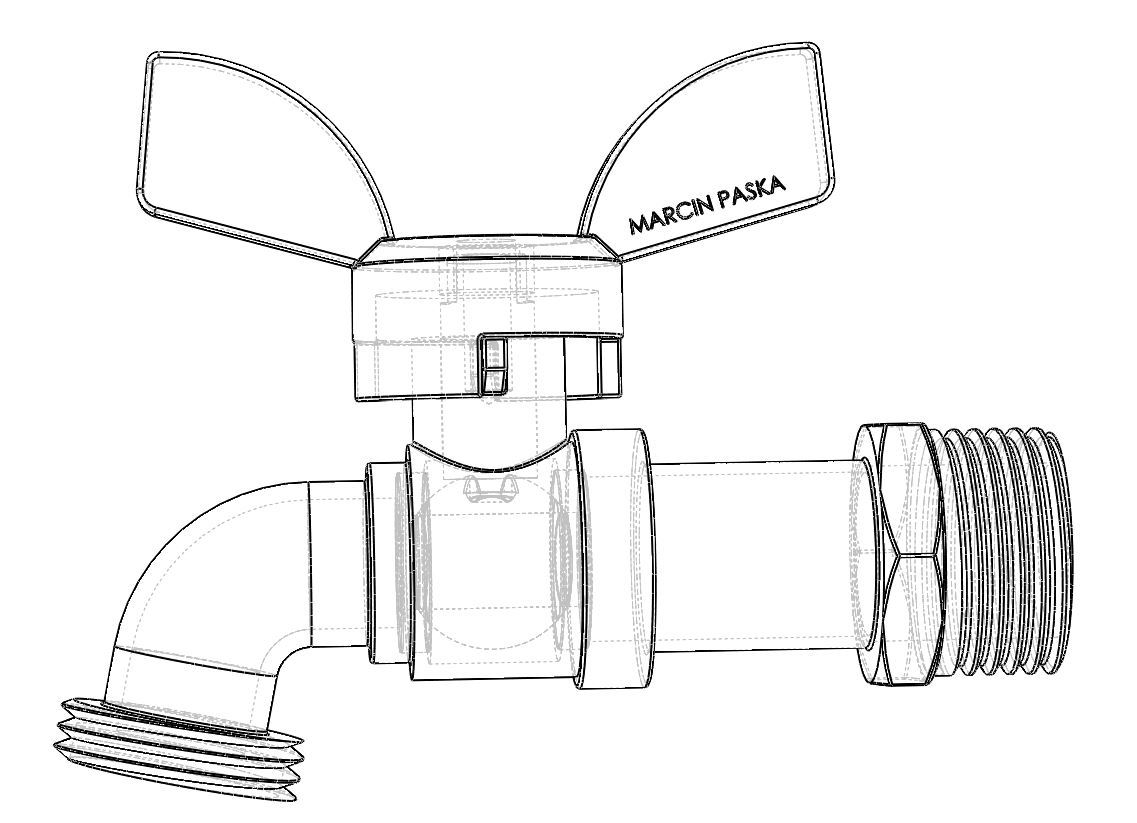 Water tap valve by MarcinPaska | Download free STL model | Printables.com