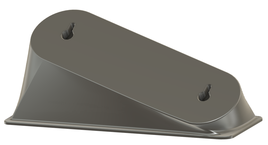 Mount bracket for Solar LED light by 3drt | Download free STL model ...