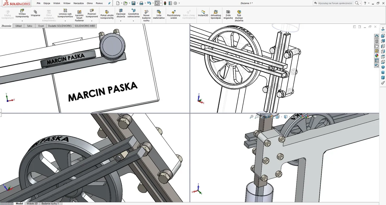 Quick return mechanism by MarcinPaska | Download free STL model ...