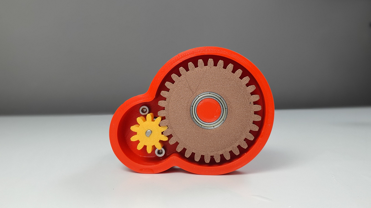 3D Printed GearBox by Callmelee | Download free STL model | Printables.com