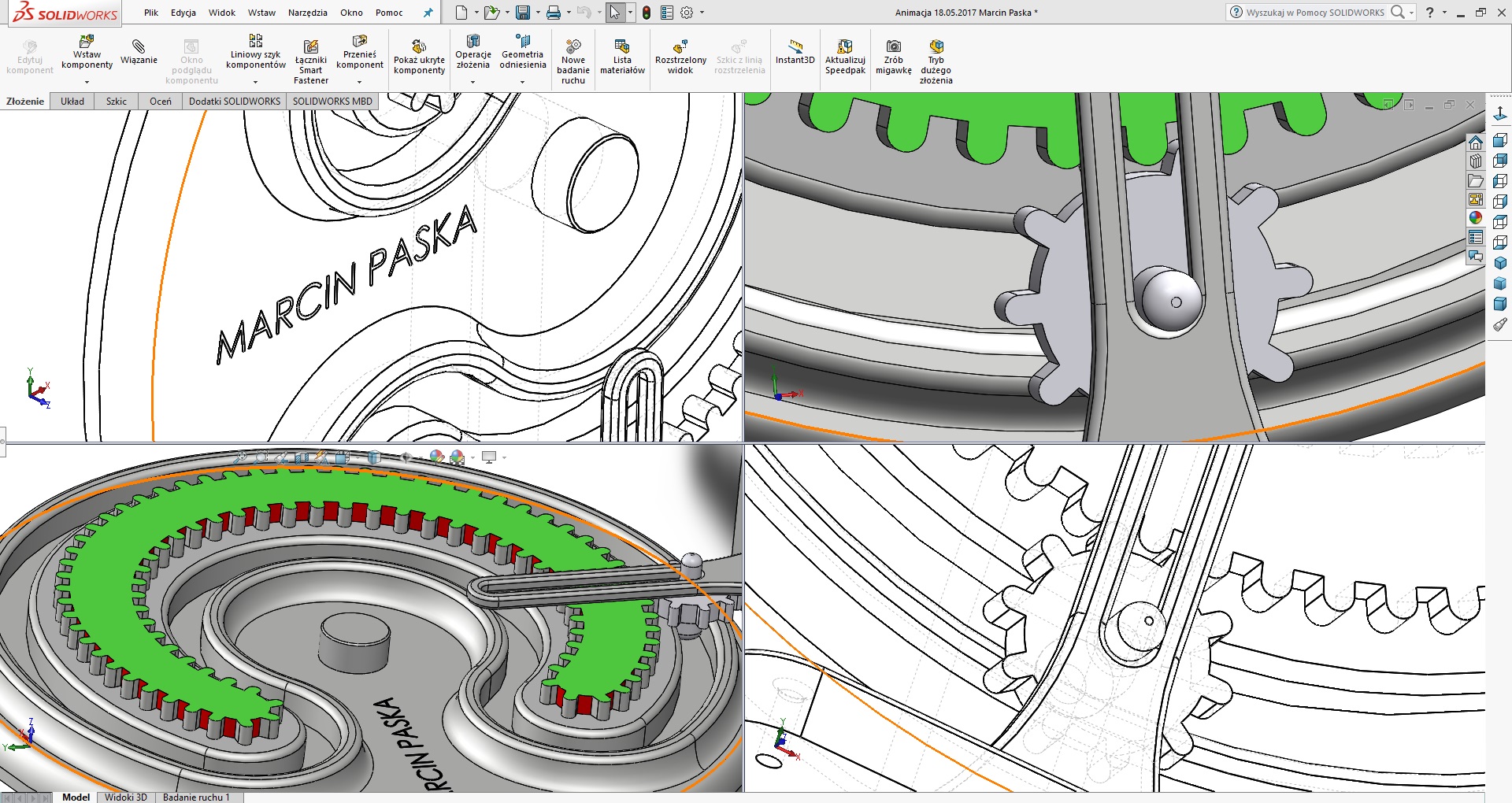 Basic mechanism by MarcinPaska | Download free STL model | Printables.com