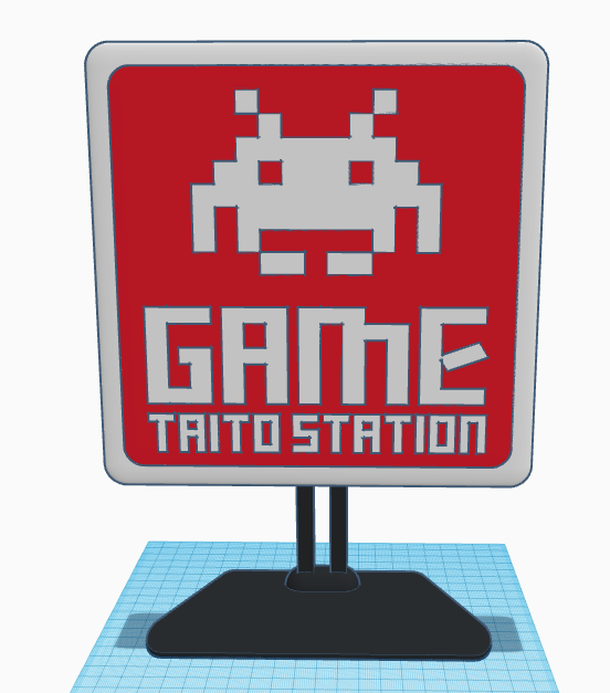 Taito Game illuminated by Touki_JAFF | Download free STL model ...