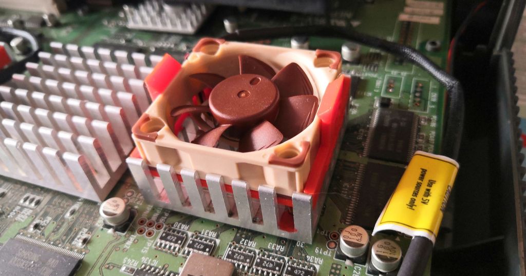 Noctua fan mount for Sega Naomie 2 by Touki_JAFF | Download free STL ...