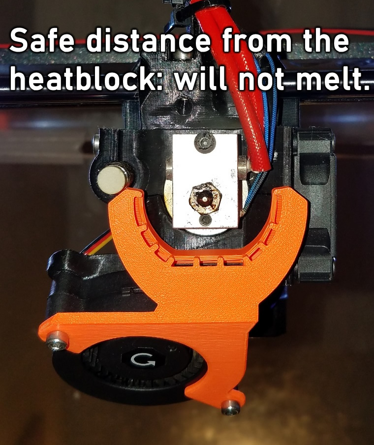 Prusa Mk3S/+ Improved Fan Shroud by Technoid | Download free STL model ...