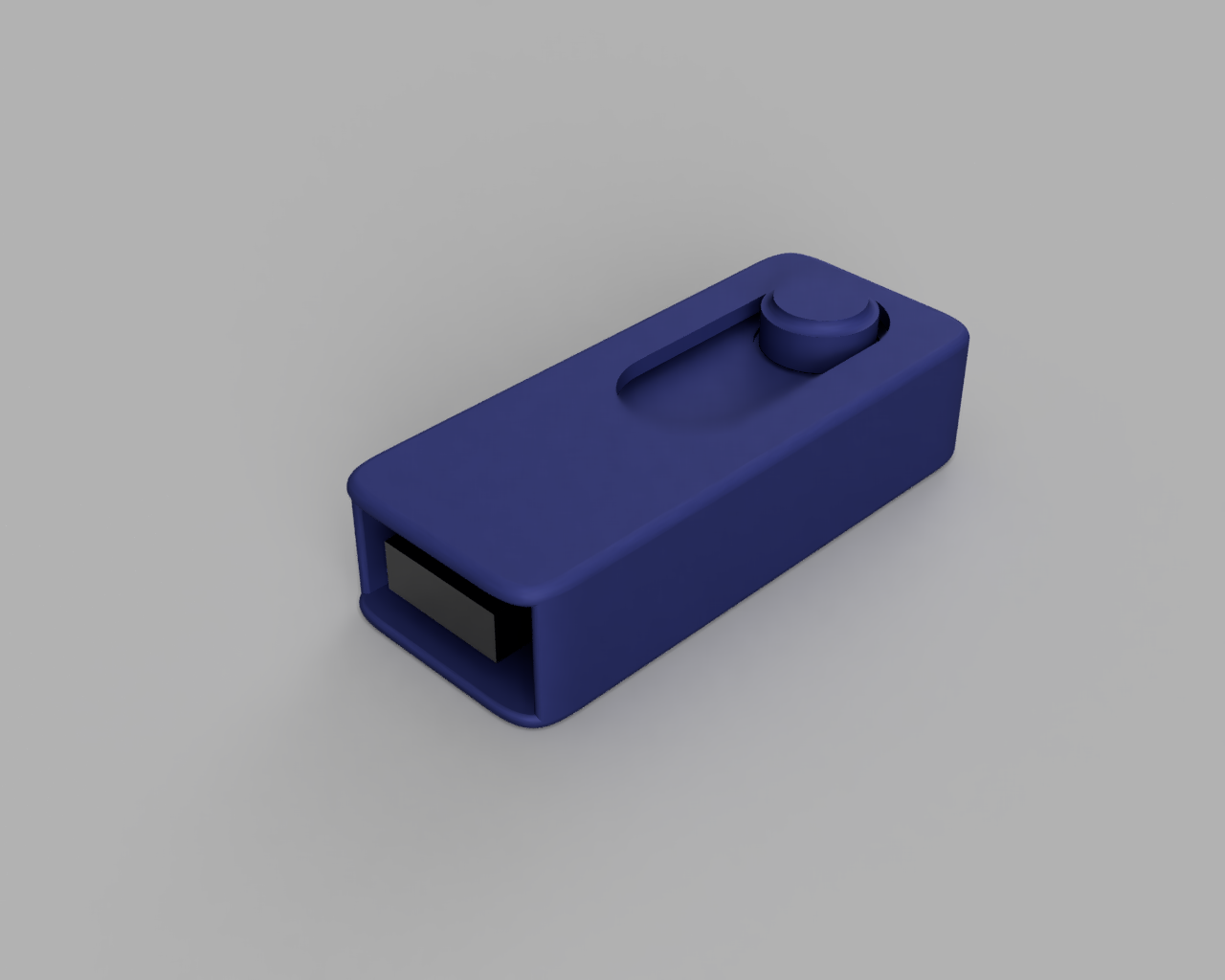 Simple sliding usb enclosure by MakerMase | Download free STL model ...