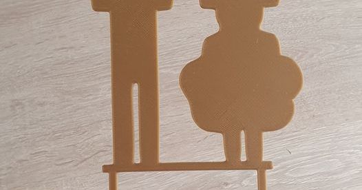 Topper Game Over by 7tomek7 | Download free STL model | Printables.com