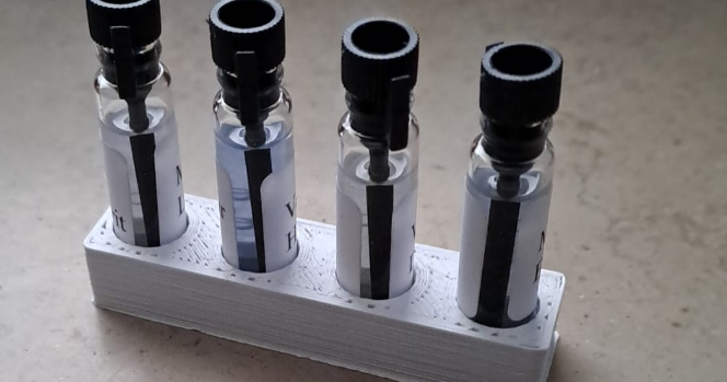 perfume samples display by David B | Download free STL model ...