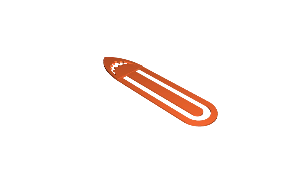 Jaws Bookmark by Dubai Builds | Download free STL model | Printables.com