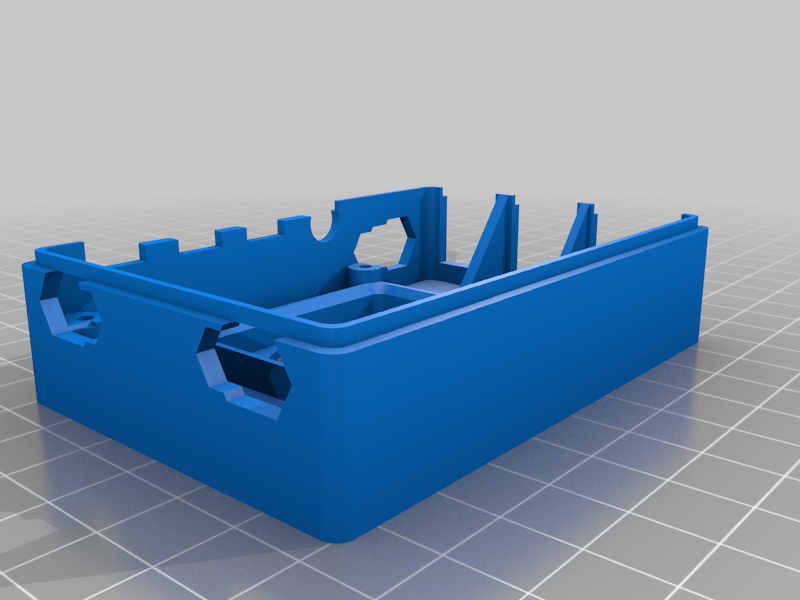 Vented Pi 4 Case (40mm fan) by Aedazan | Download free STL model ...