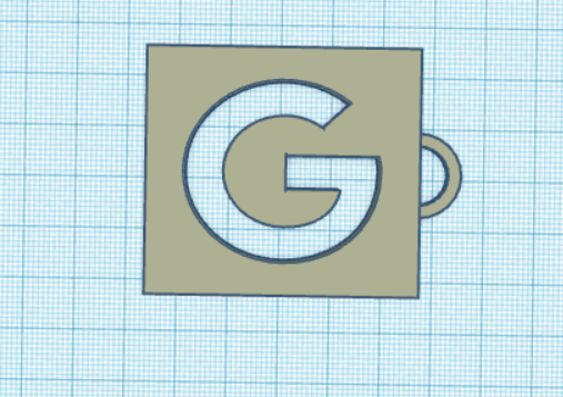 Google logo keychain by SplendidMouse | Download free STL model ...