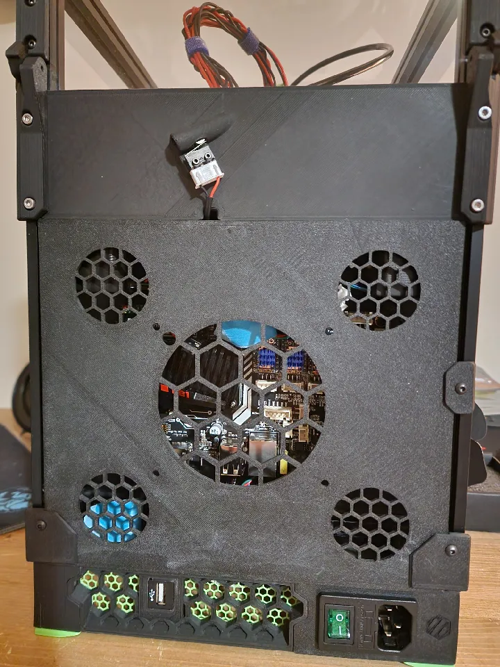 Voron 0.2 Back Panel - Rear Panel V1 by Coity | Download free STL model ...