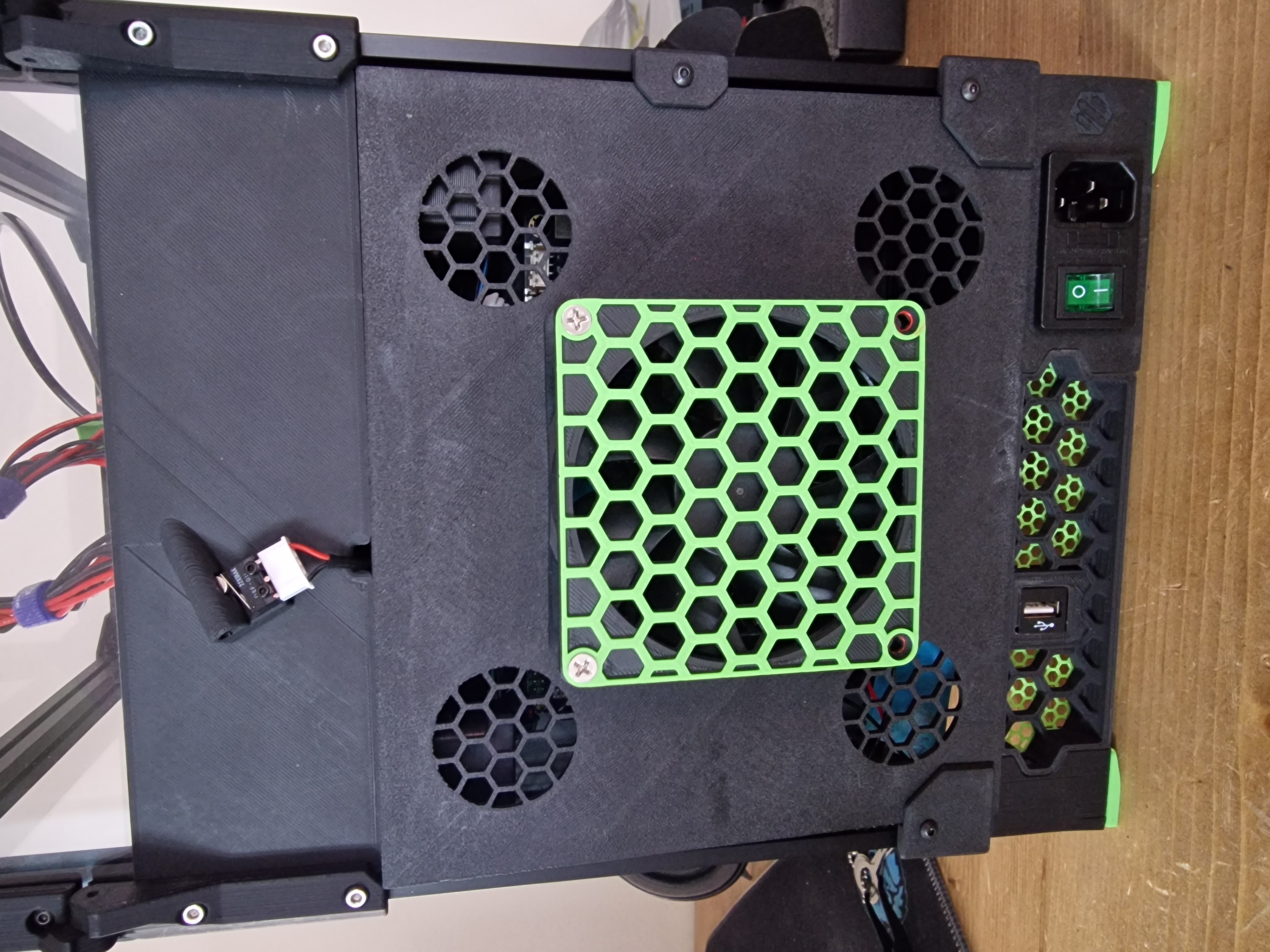 Voron 0.2 Back Panel - Rear Panel V1 by Coity | Download free STL model ...