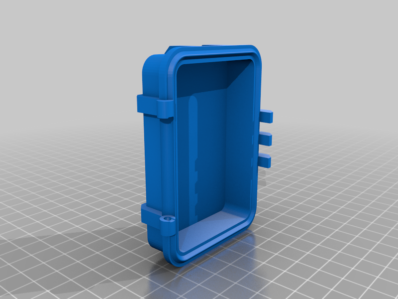 Self Latching Rugged Box - Single Latch by Aedazan | Download free STL ...