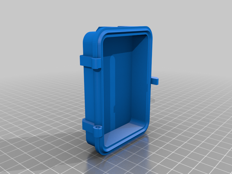 Self Latching Rugged Box - Single Latch by Aedazan | Download free STL ...