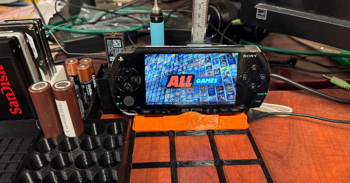 Gridfinity PSP Stand by Bill Wales | Download free STL model ...