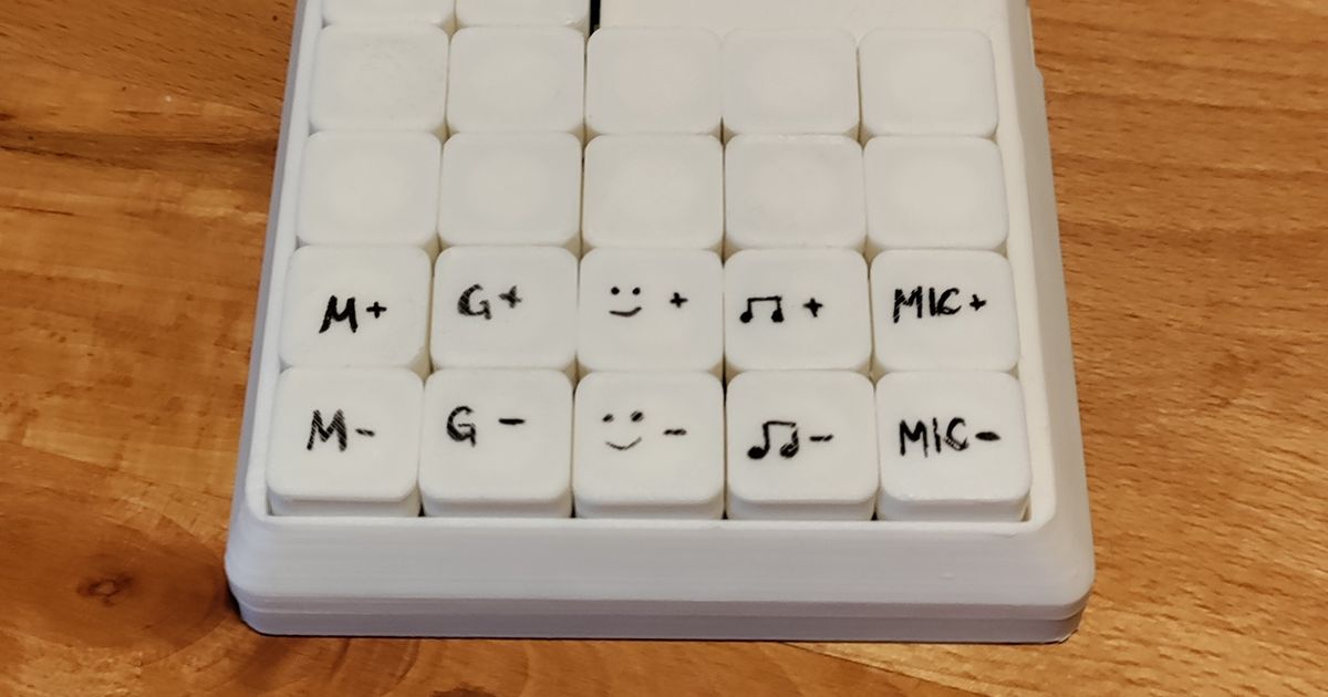 Macro Keypad/Keyboard by Ropaja | Download free STL model | Printables.com