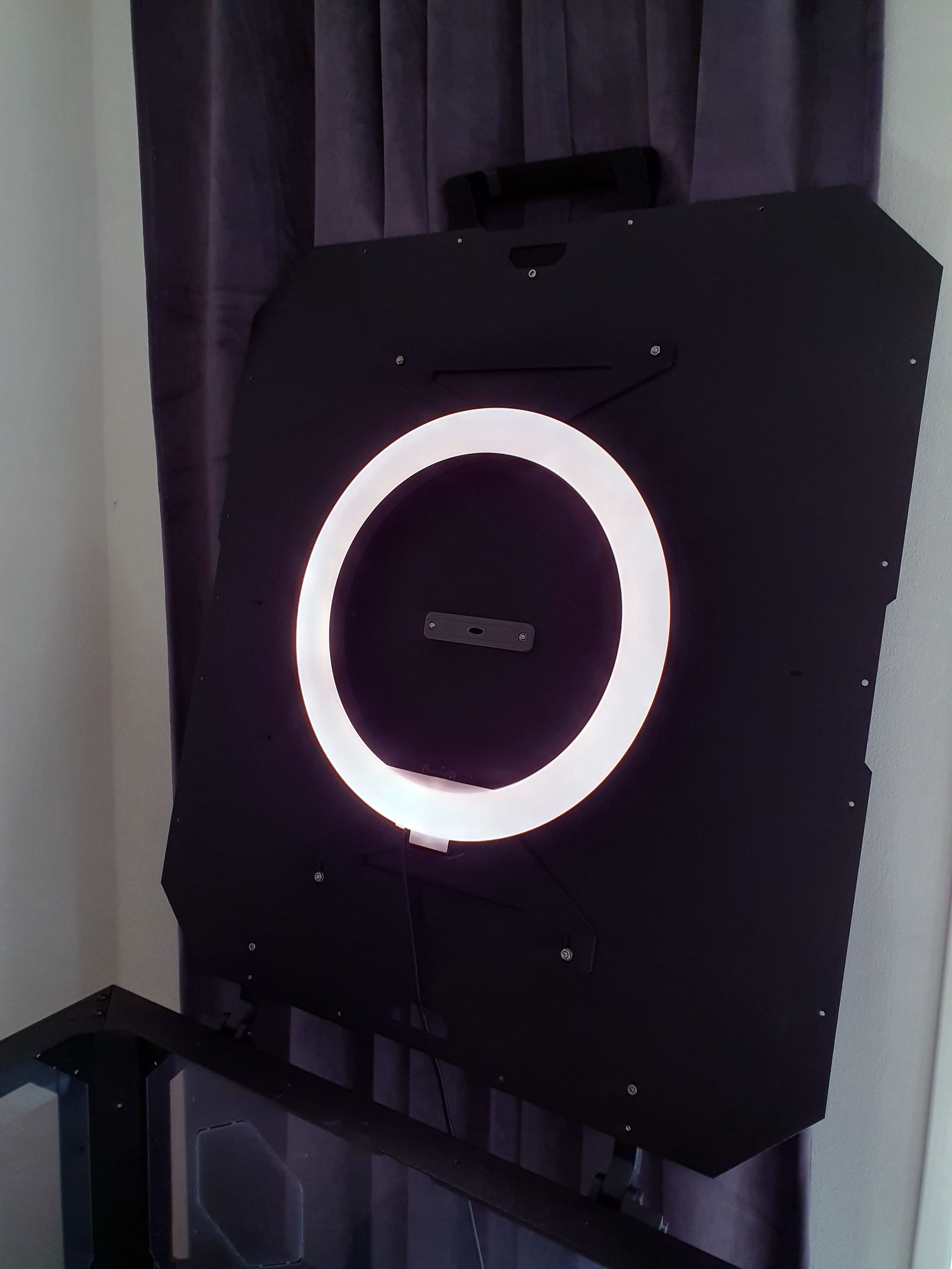 LED Ring Light Mount for Prusa Enclosure by miyconst | Download free ...