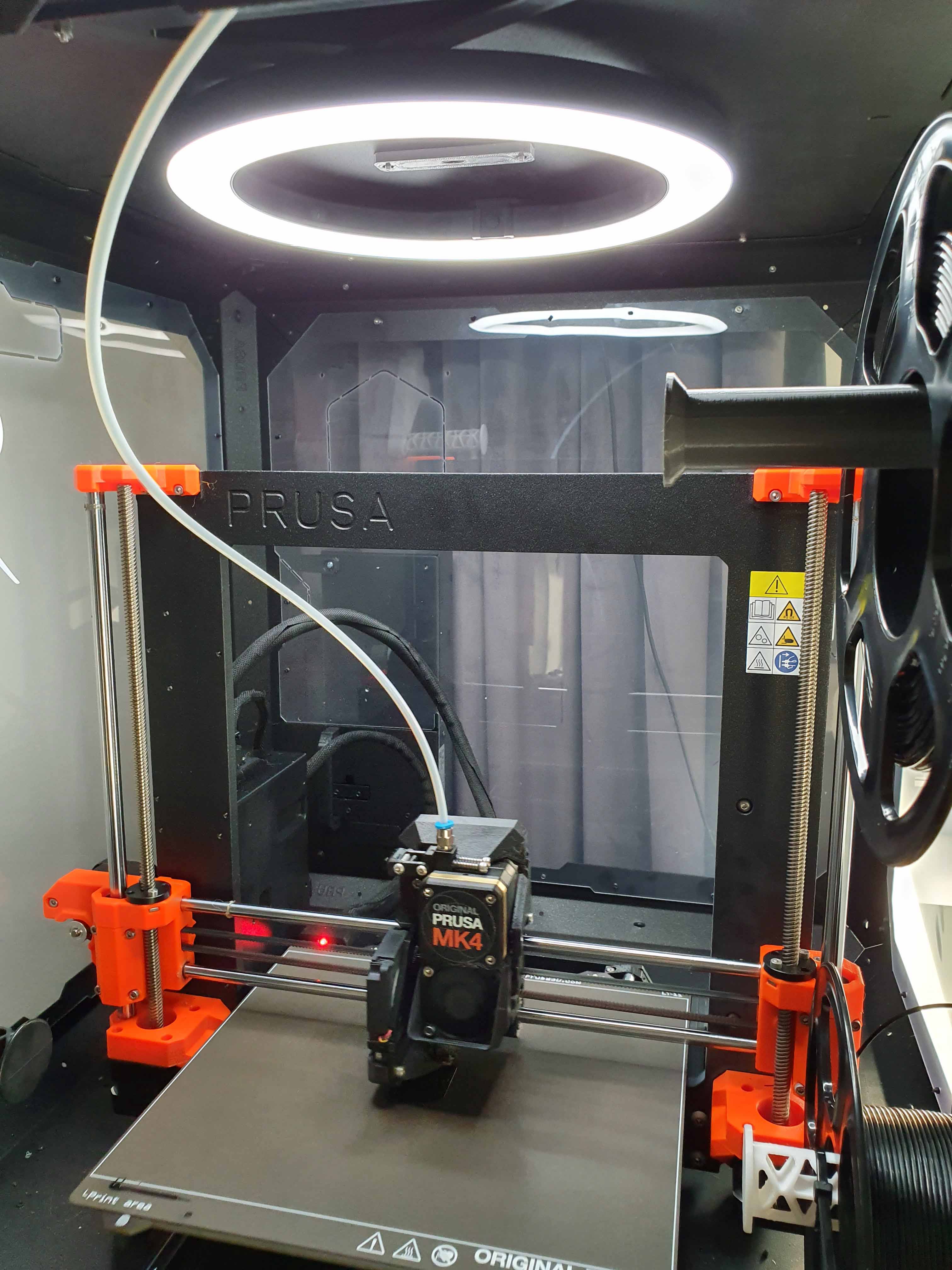 LED Ring Light Mount for Prusa Enclosure by miyconst | Download free ...
