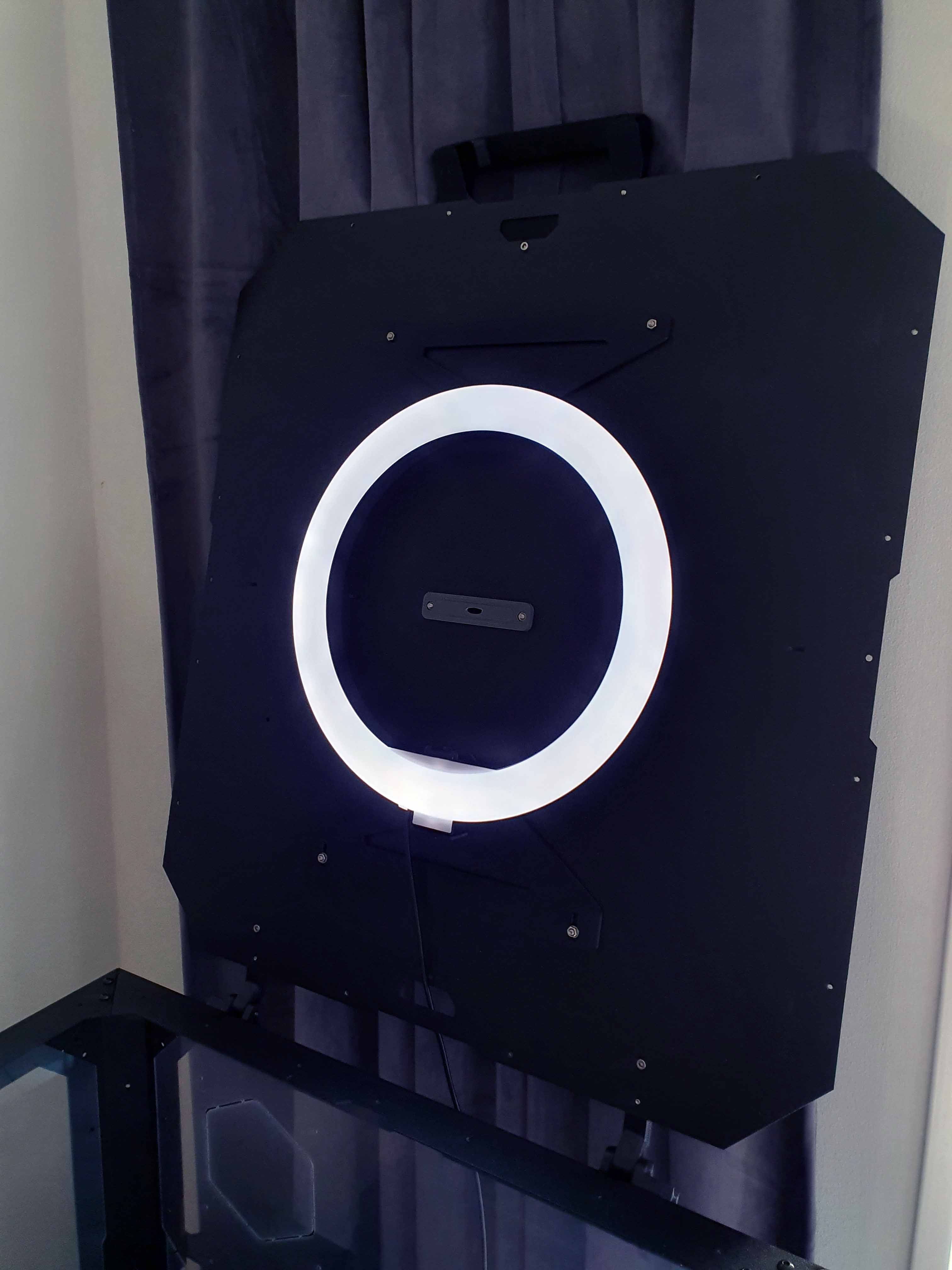 LED Ring Light Mount for Prusa Enclosure by miyconst | Download free ...