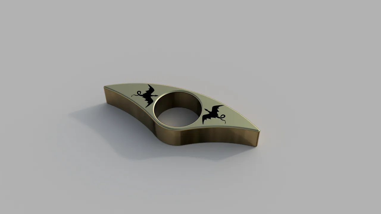 Book page holder Dragons by MichMaslo | Download free STL model ...