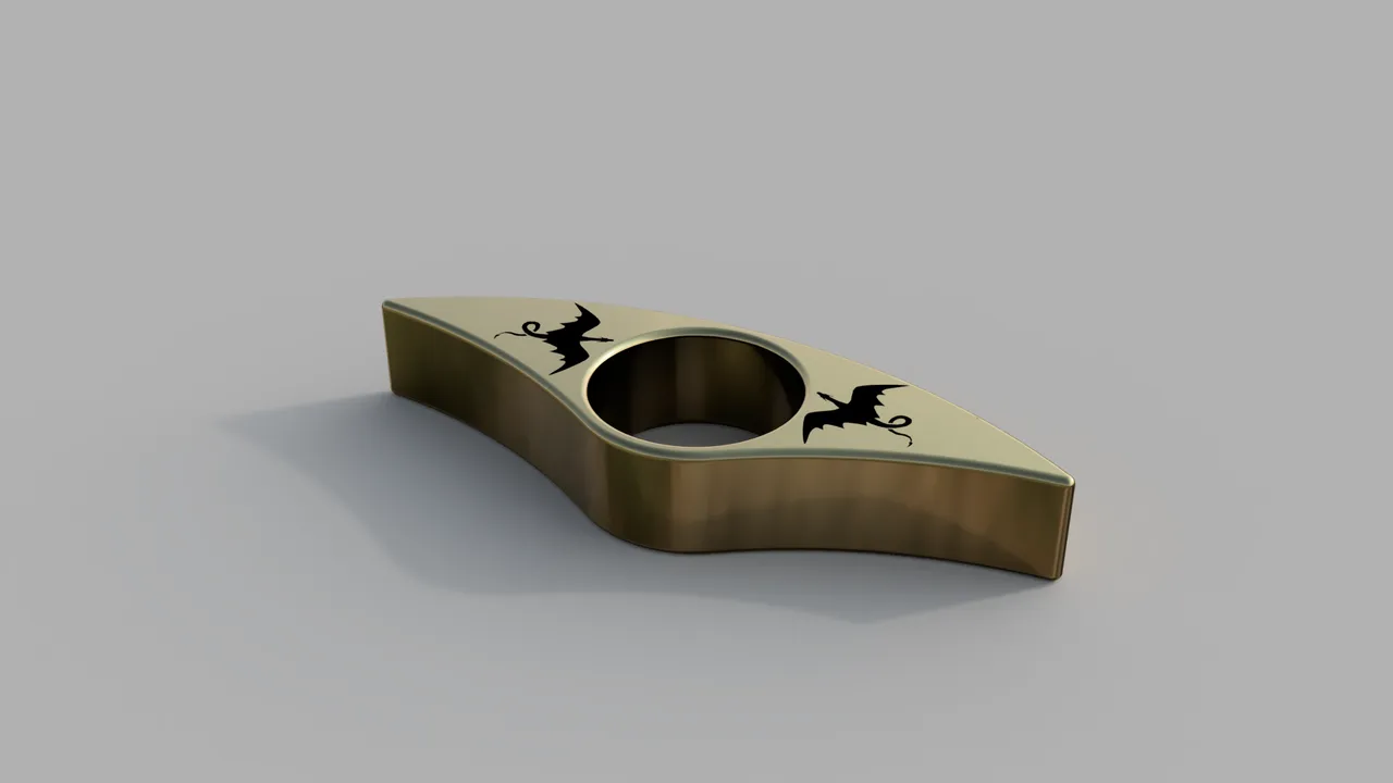 Book page holder Dragons by MichMaslo | Download free STL model ...