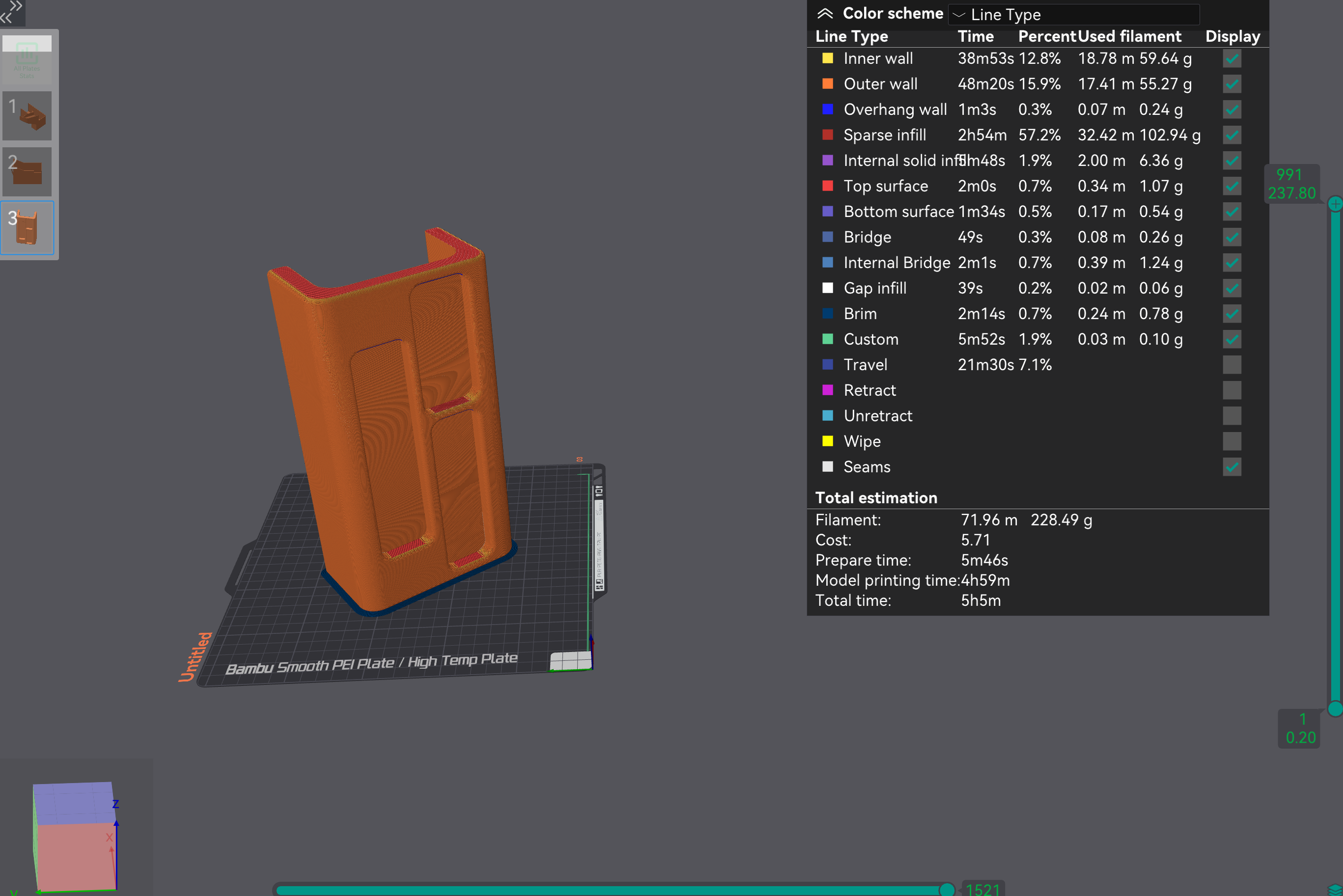 Remote Holder for Couch Arm by Charlie Strauss | Download free STL ...