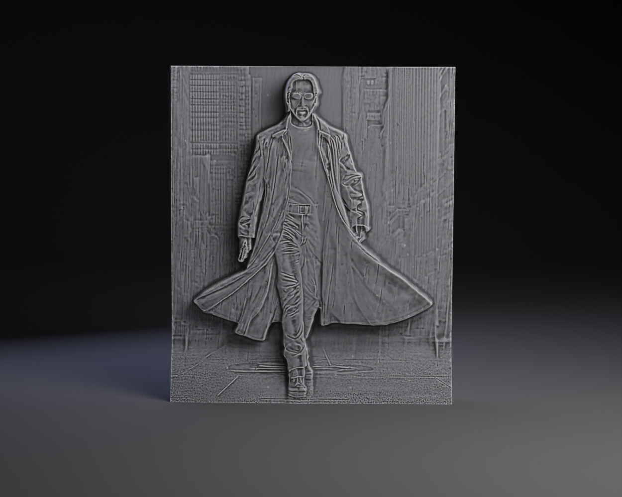 Neo From the Matrix por Peter Farell | Descargar modelo STL gratuito ...