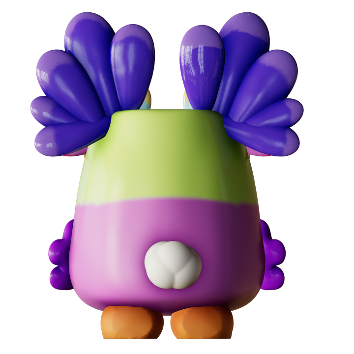 Chattermax from bluey series by Urieru3D | Download free STL model ...