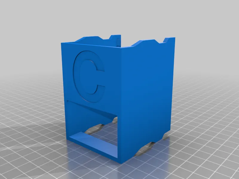 Stackable Battery Holders by shibafactory | Download free STL model ...