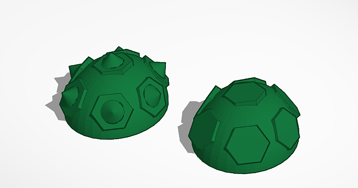 model of a turtel shell by BestSeller | Download free STL model ...