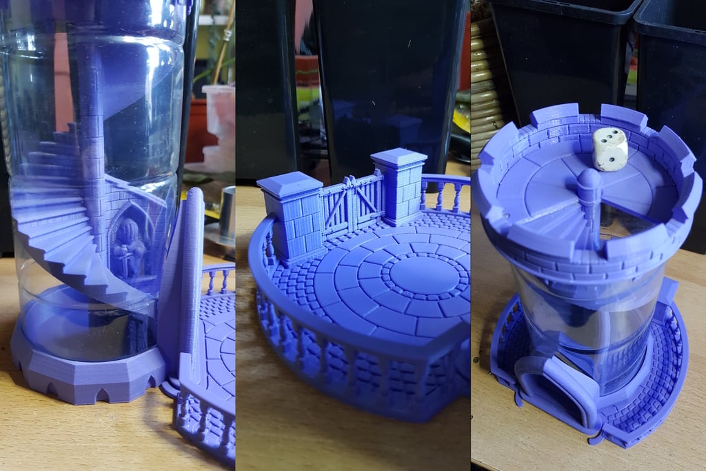 Another dice tower by Lau85 | Download free STL model | Printables.com