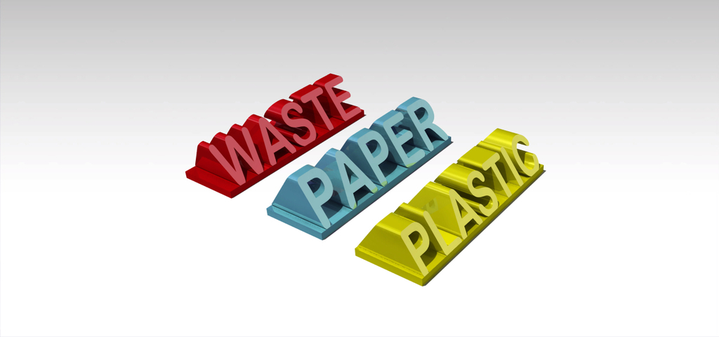 Signs for Recycling by Lau85 | Download free STL model | Printables.com