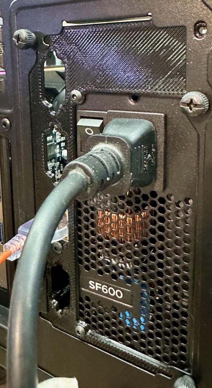 ATX to SFX PSU Adapter with generic port mounts by DrHellbenders ...