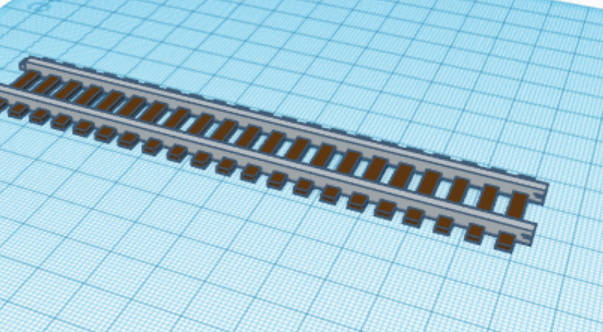 Train Track (straight) by 2938 | Download free STL model | Printables.com