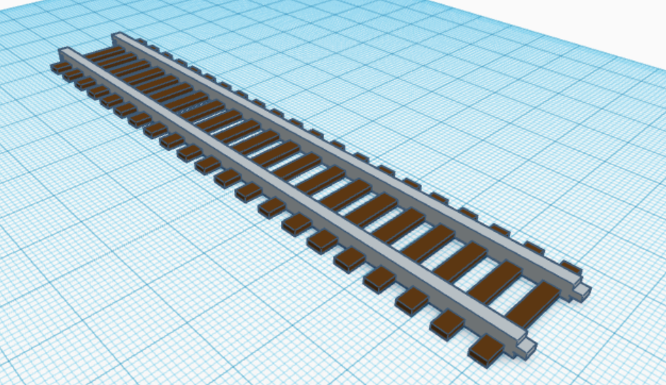 Train Track (straight) by 2938 | Download free STL model | Printables.com