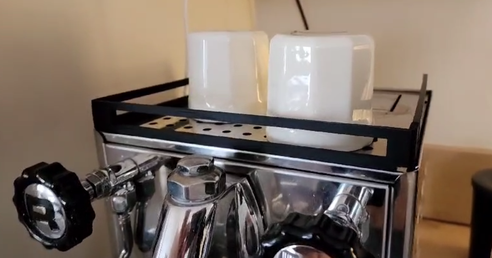 Glass & Cup Frame Rail for Rocket Appartamento Coffee Machine by orir ...