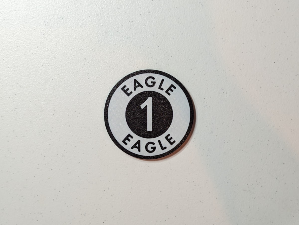 Eagle 1 Coaster by Design•Slice•Print Studio | Download free STL model ...