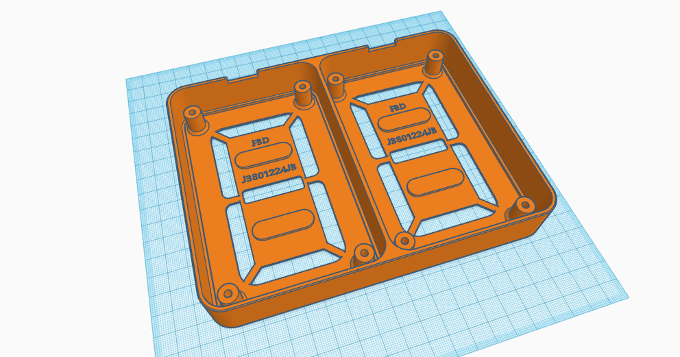Seven Segment Mechanical Counter Double Box by GburgTeeter | Download ...
