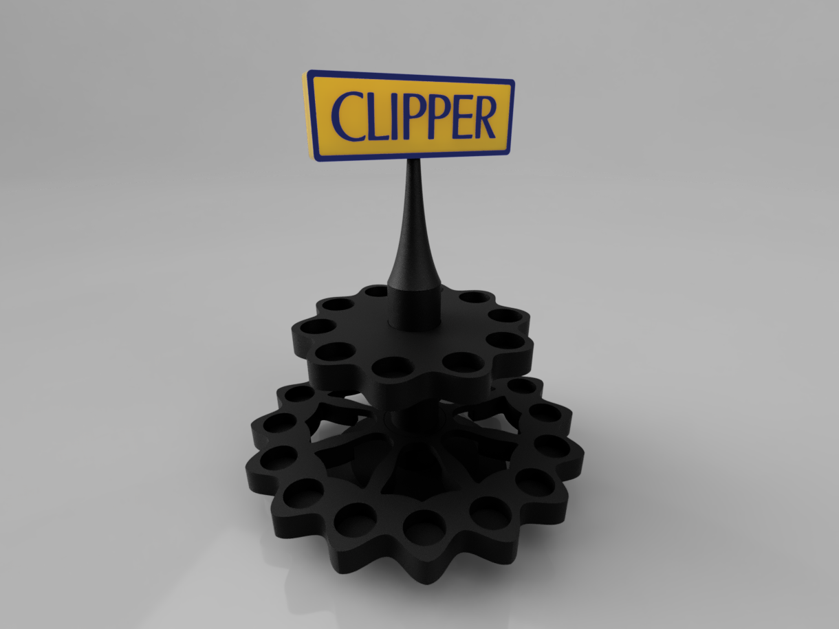 ROTATING CLIPPER DISPLAY by riccardo balletto | Download free STL model ...