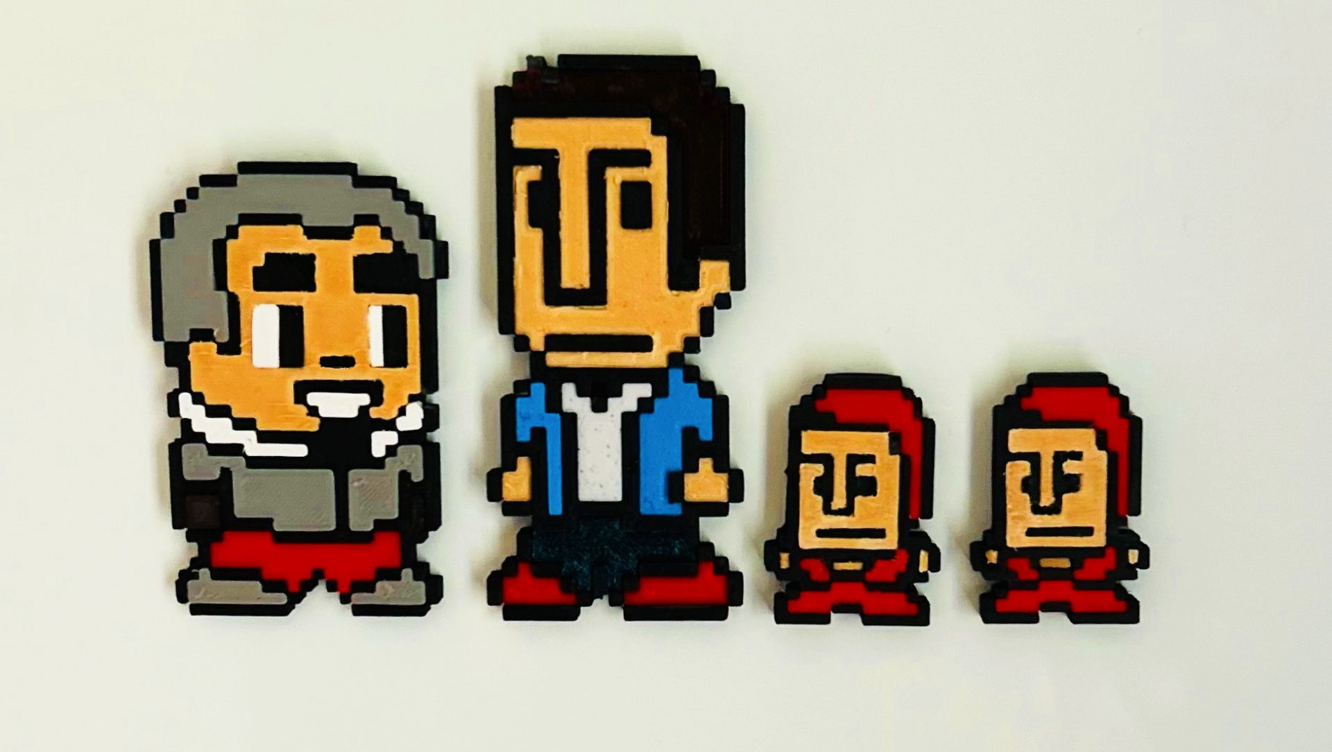 Community Characters 8bit by Alaric3d | Download free STL model ...