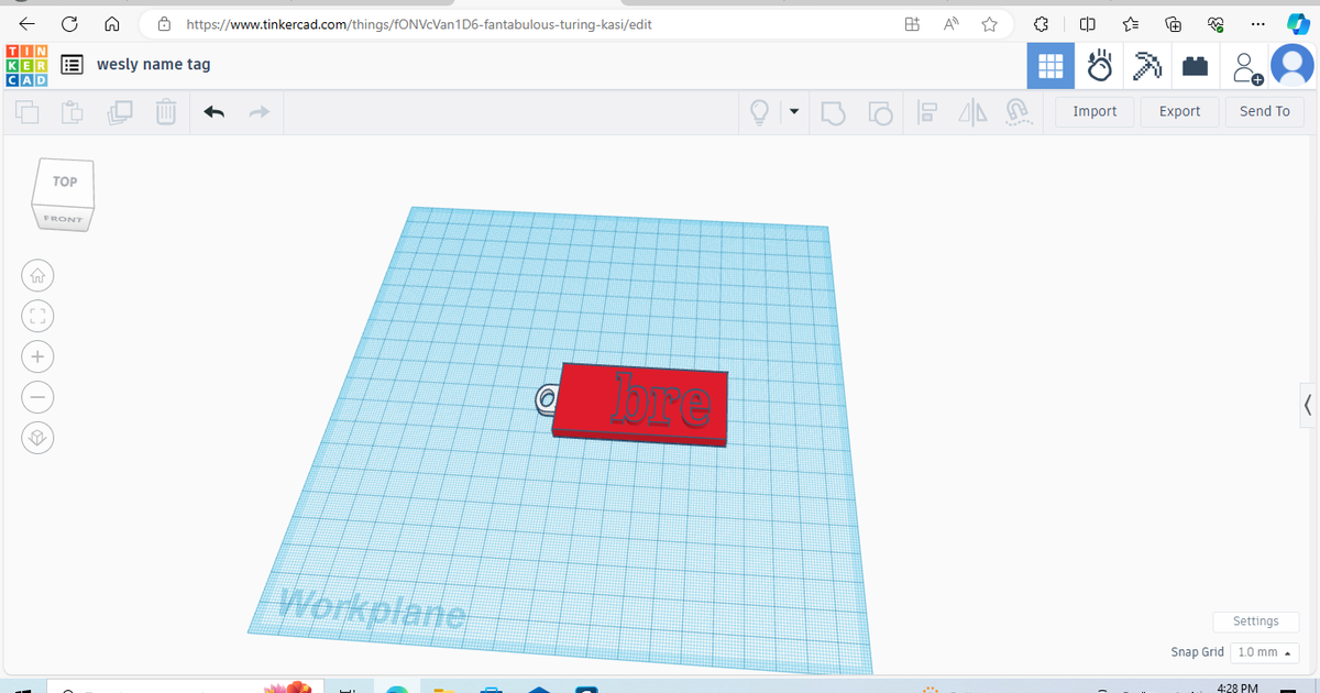 bre name tag by NolEcho | Download free STL model | Printables.com