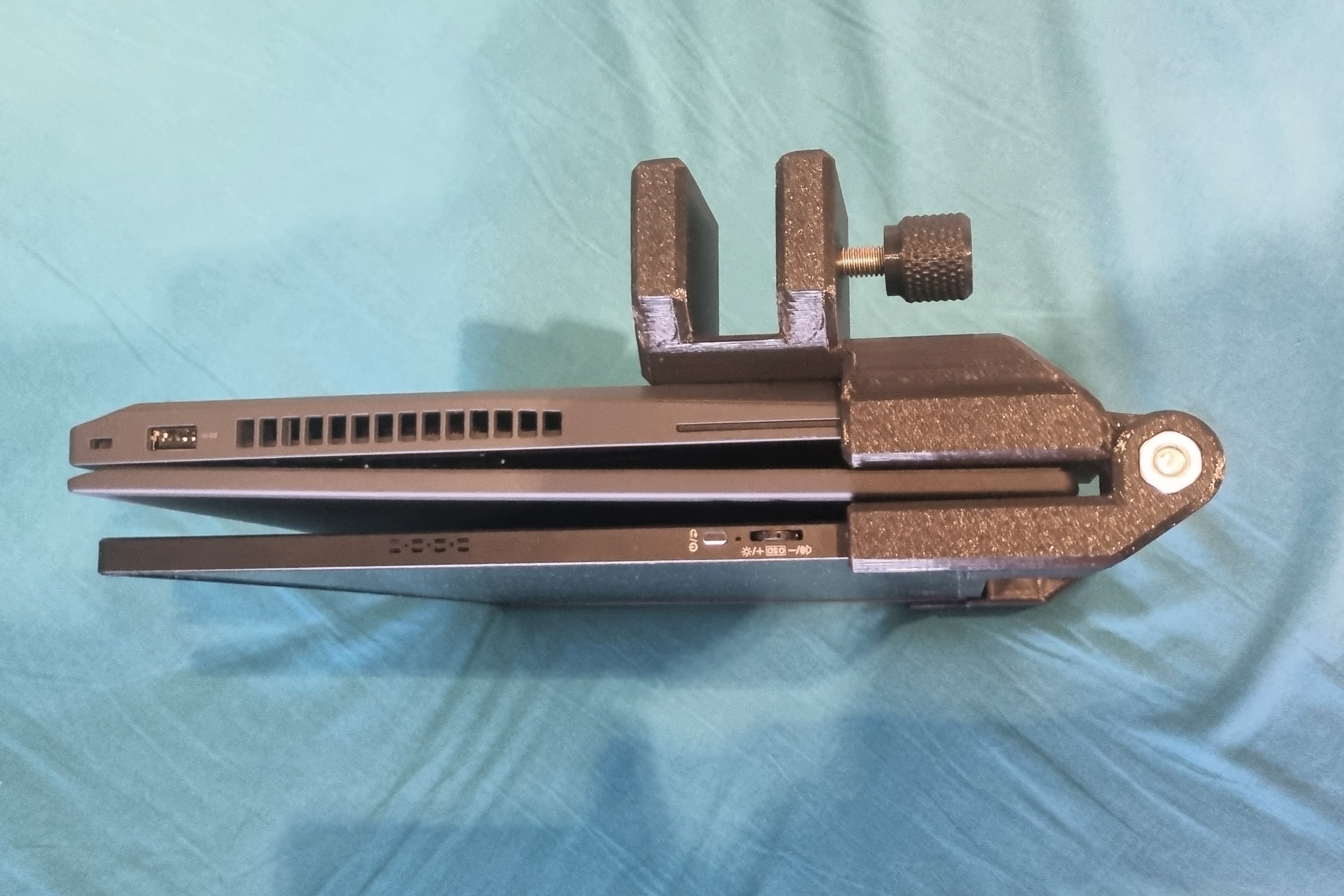 Lenovo T16 + 16 inch Monitor foldable shelf/window sill or table mount ...