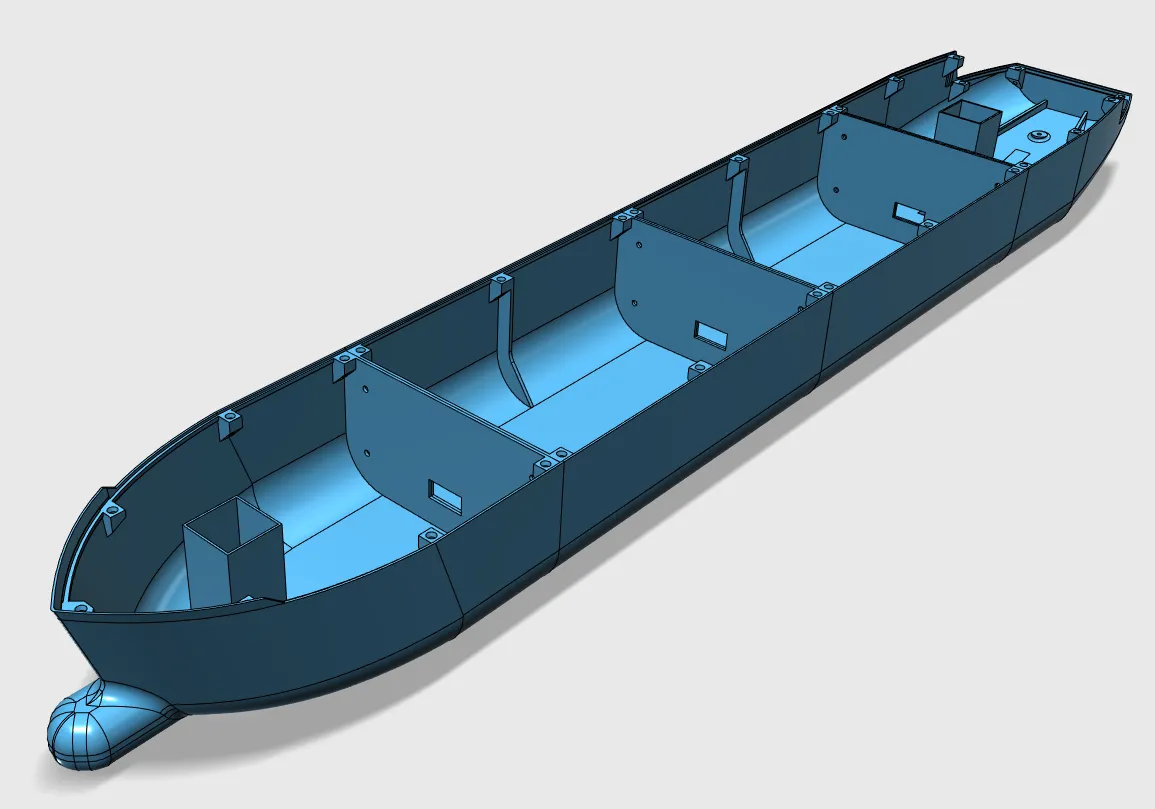 Ship Hull by 3DGeorge | Download free STL model | Printables.com