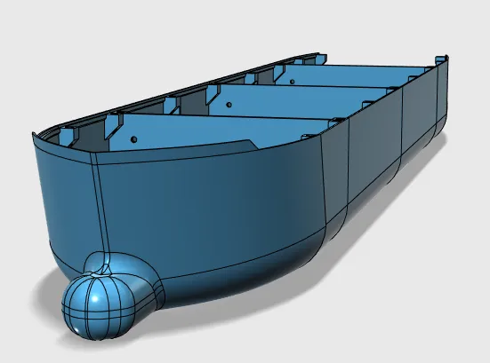 Ship Hull by 3DGeorge | Download free STL model | Printables.com
