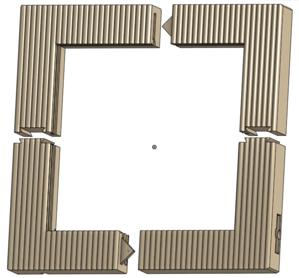 Wood Dowel Style Picture Frame by Bombastic3D | Download free STL model ...