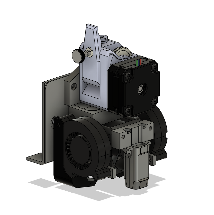 Rock Solid BMG+CHC Pro+CRTouch/BLTouch Hotend Mount Ender 3/V2/Neo ...