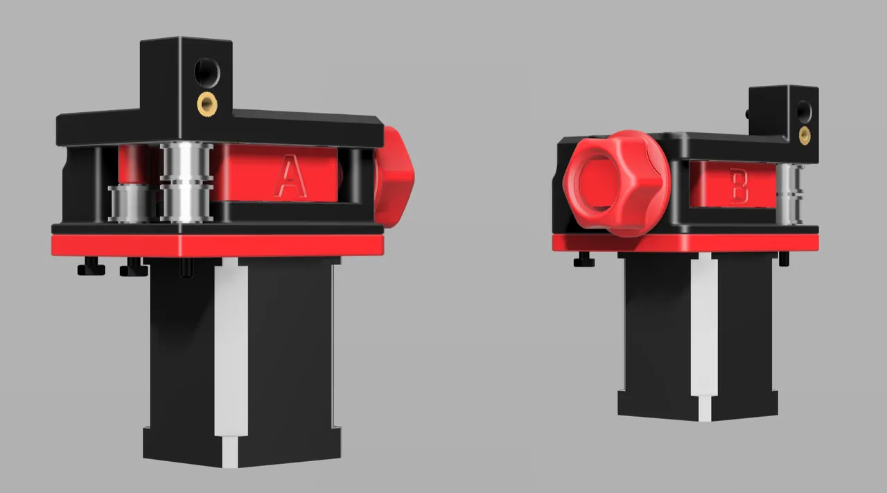 Voron V0.2r1 Double Shear AB Motor Mounts by driftrotor | Download free ...