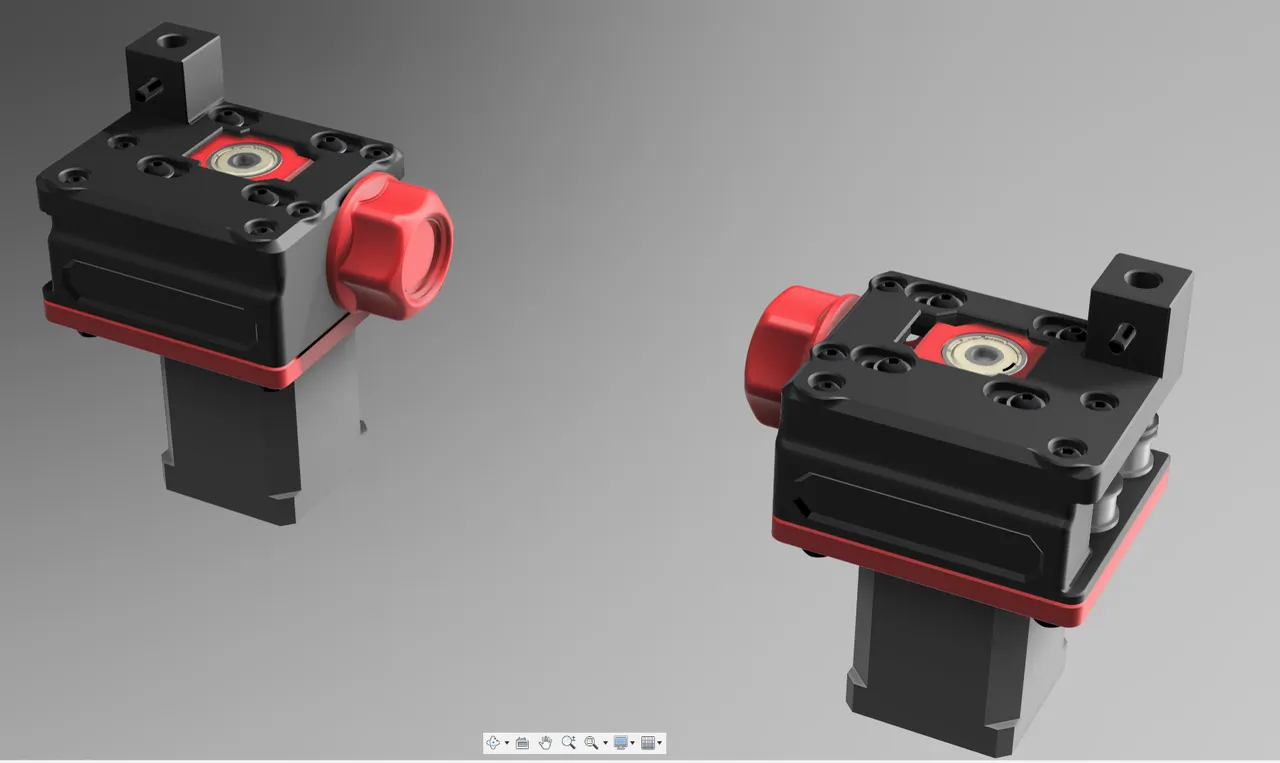 Voron V0.2r1 Double Shear AB Motor Mounts by driftrotor | Download free ...