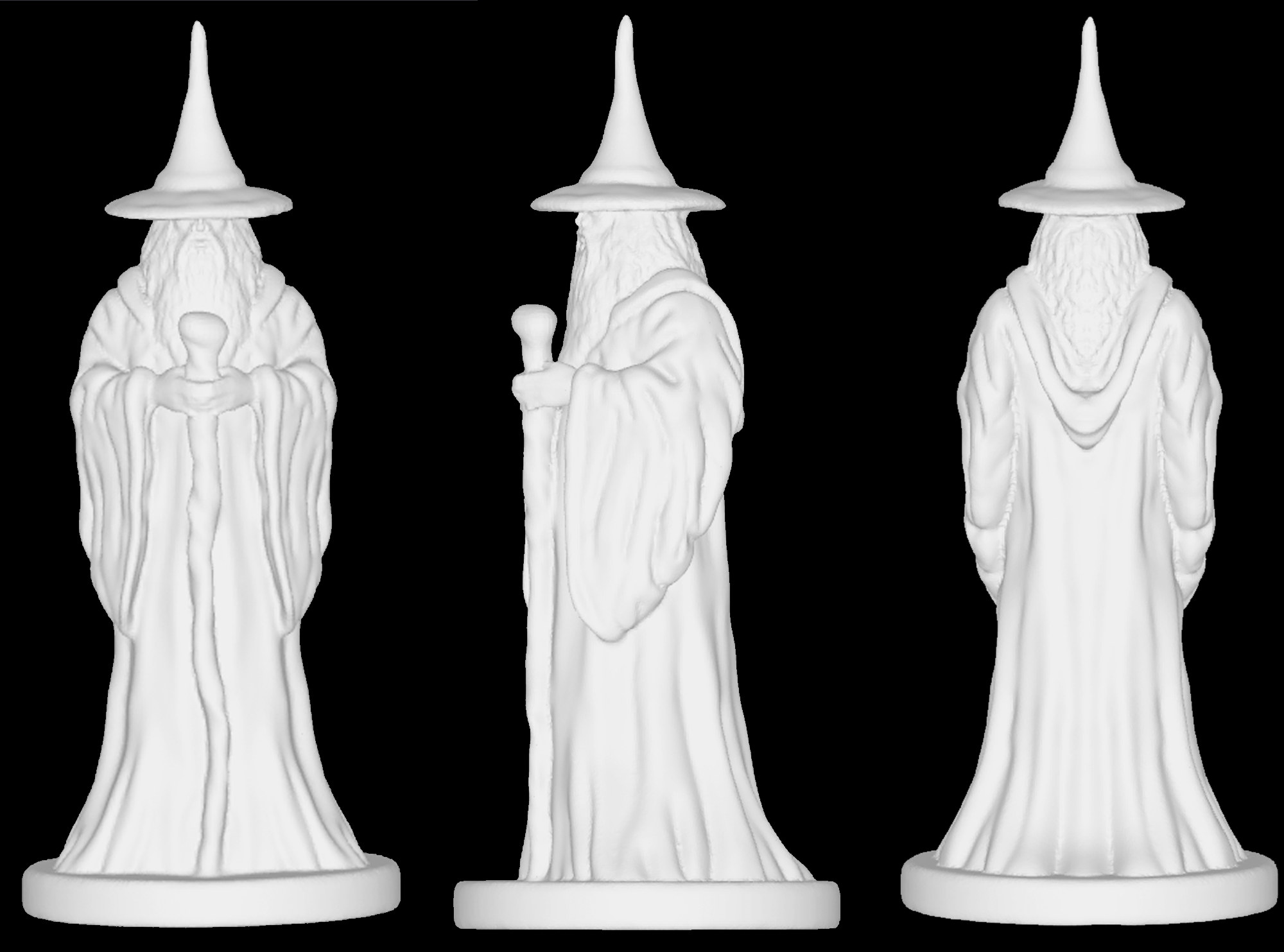 Harry Potter Dumbledore Statue Figure by FreedomMaker | Download free STL model | Printables.com