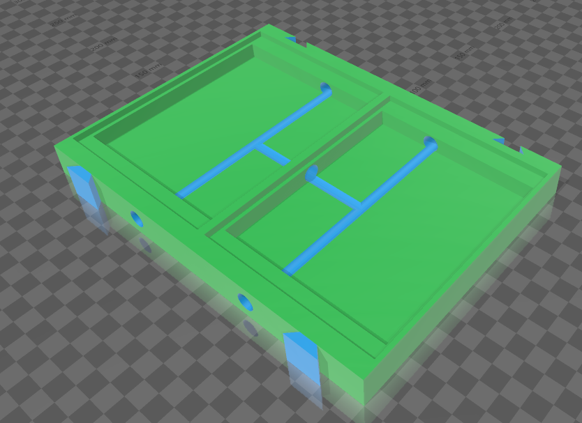 Modular holder for 104x140 solar panels by Vsh33 | Download free STL ...